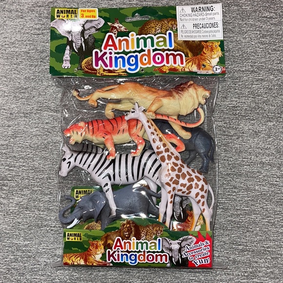 animal world | Toys | Nwt Animal World Animal Kingdom Set 6 Piece Set ...
